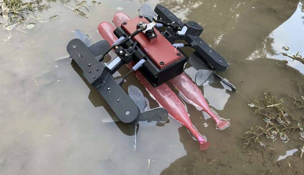 High-Speed Amphibious Robot Runs on Water – Unite.AI