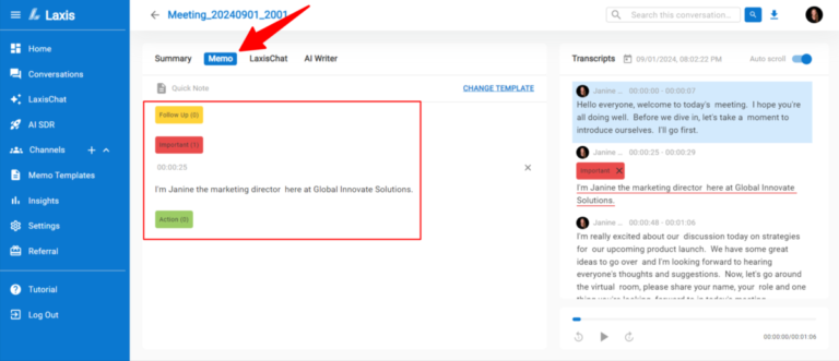 Laxis Review: #1 AI Meeting Assistant for Customer Success – Unite.AI