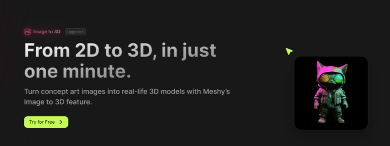 Meshy AI Review: How I Generated 3D Models in One Minute - Unite.AI